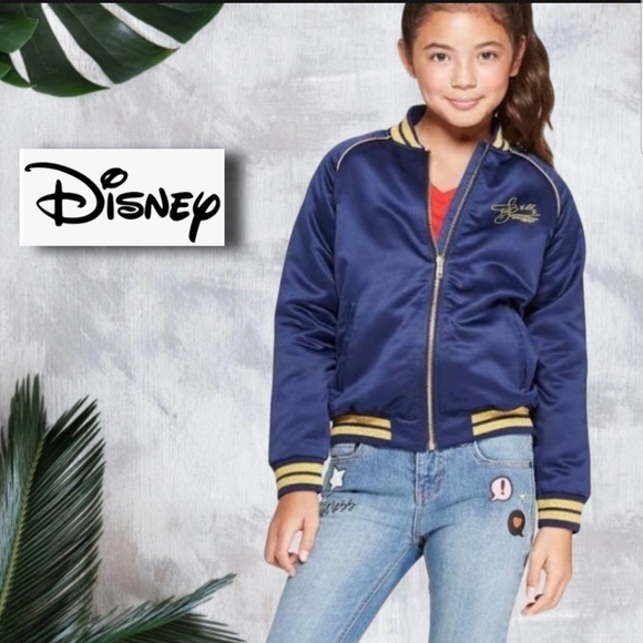 Disney | Jackets & Coats | Disney Princess Bella Varsity Jacket Xl ...